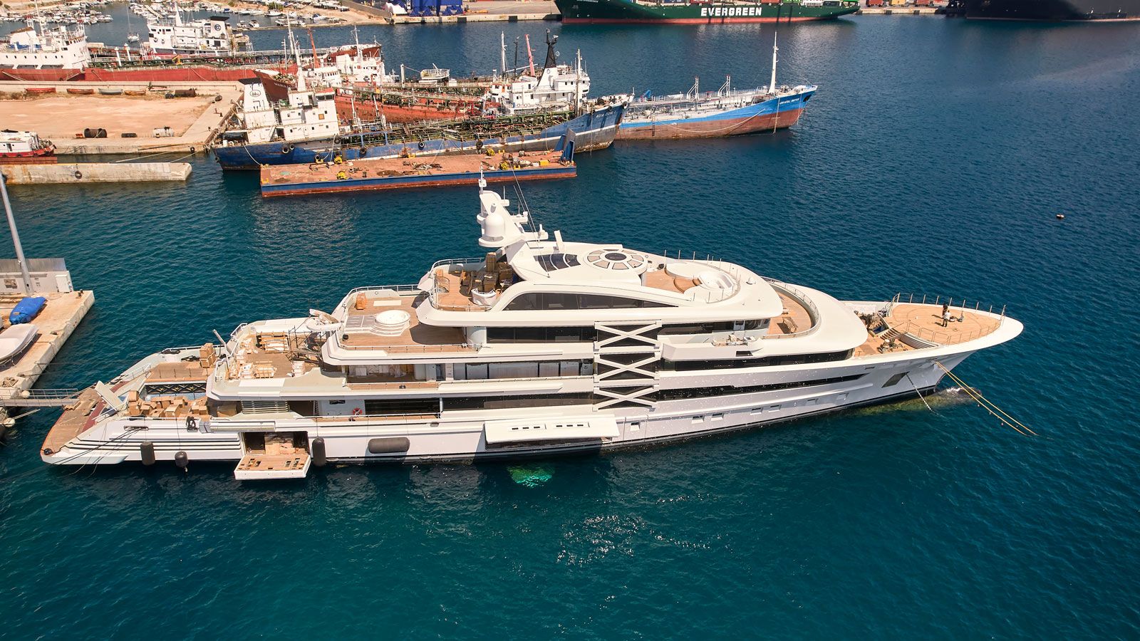 Golden Yachts’ 88 metre Project X delivered